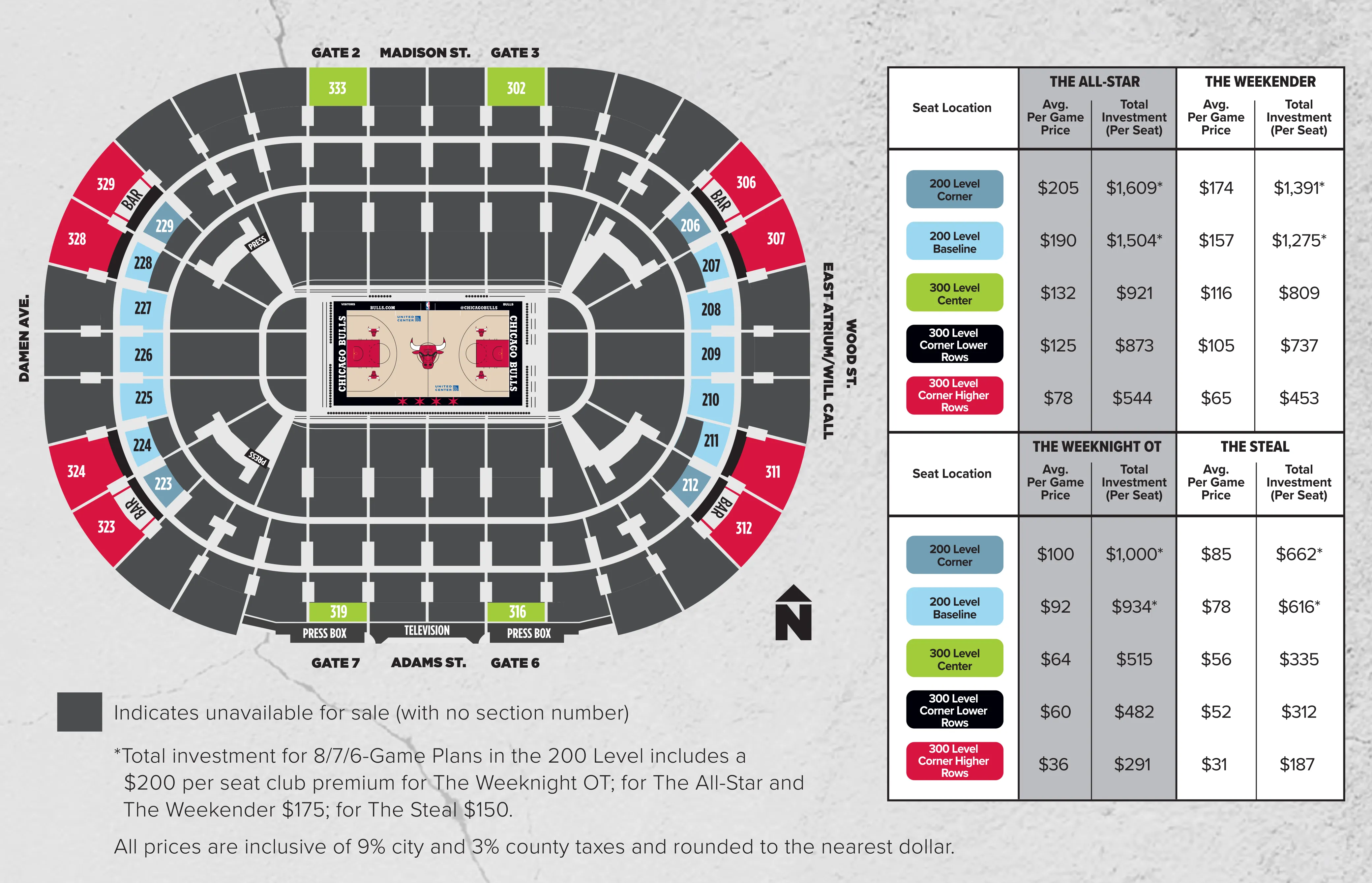 10-Game Ticket Plans | Chicago Bulls